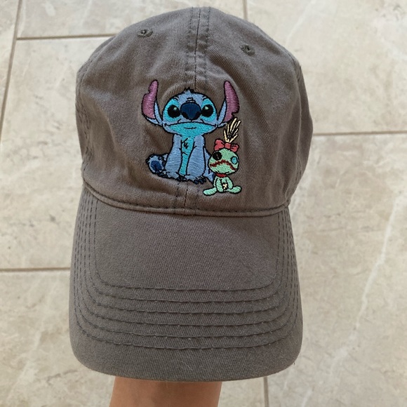 Disney | Accessories | Stitch Embroidered Disney Baseball Hat | Poshmark